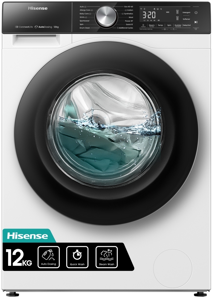 Buy Hisense WF5S1245BW Washing Machine | Marks Electrical