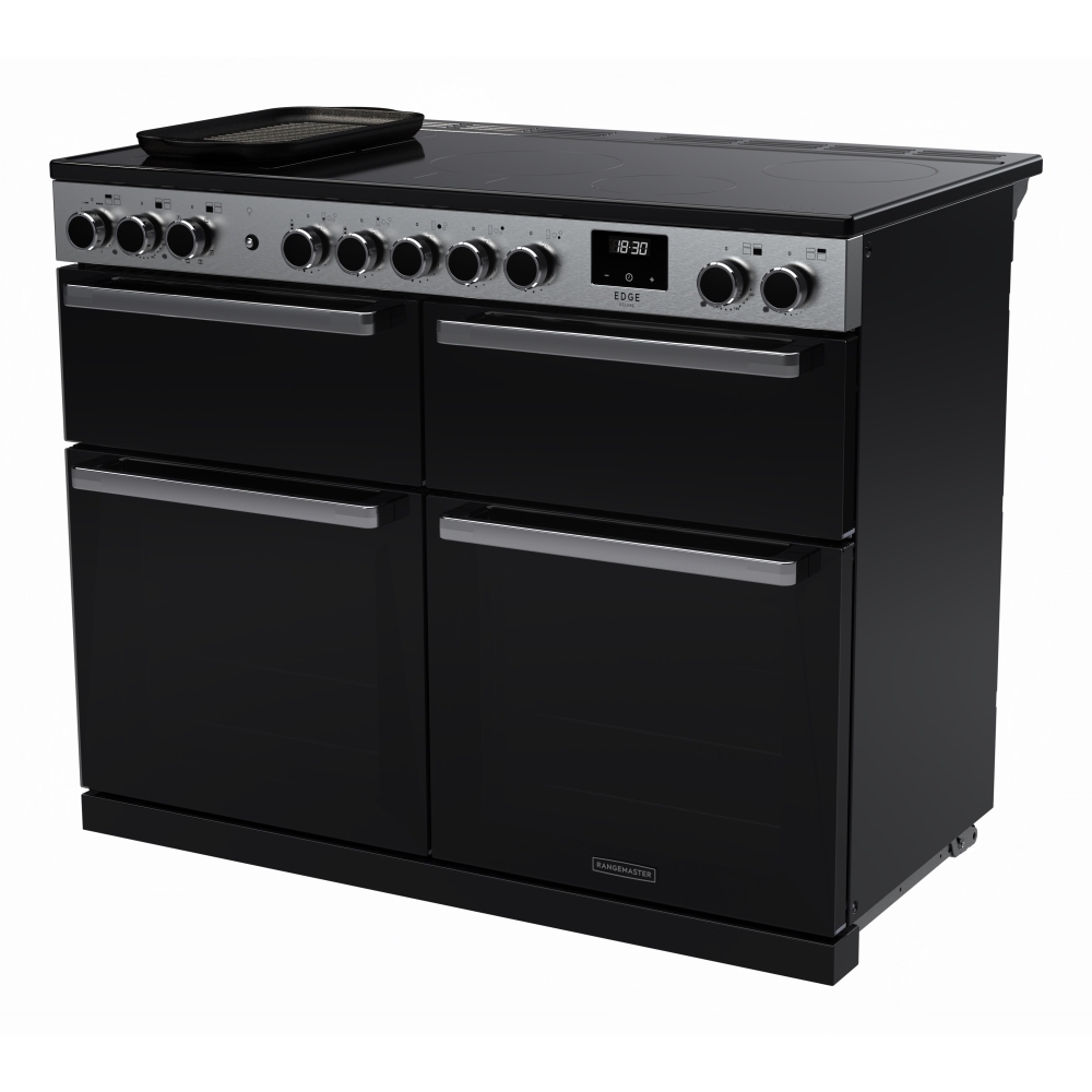 Rangemaster EDDLB110EIGBLK/CM1 110cm Induction Range Cooker Edge Deluxe ...
