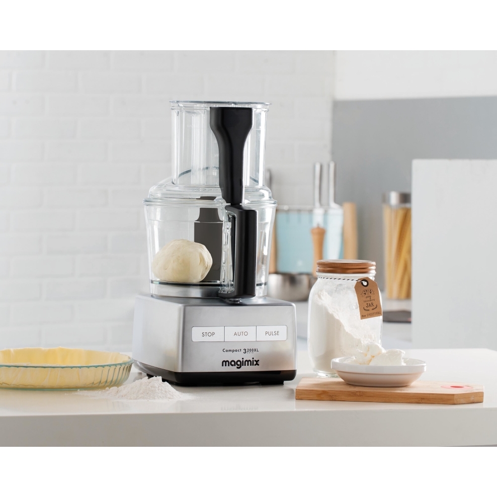 Magimix 18371 Satin 3200XL Food Processor Stainless Steel Marks Electrical