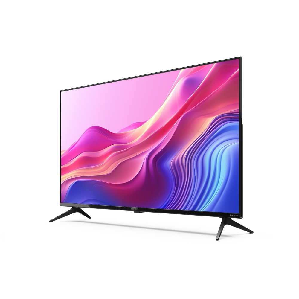 Sharp 2T-C40FD2KF1FB 40" LED Full HD Ready Smart Roku TV, Black, E ...