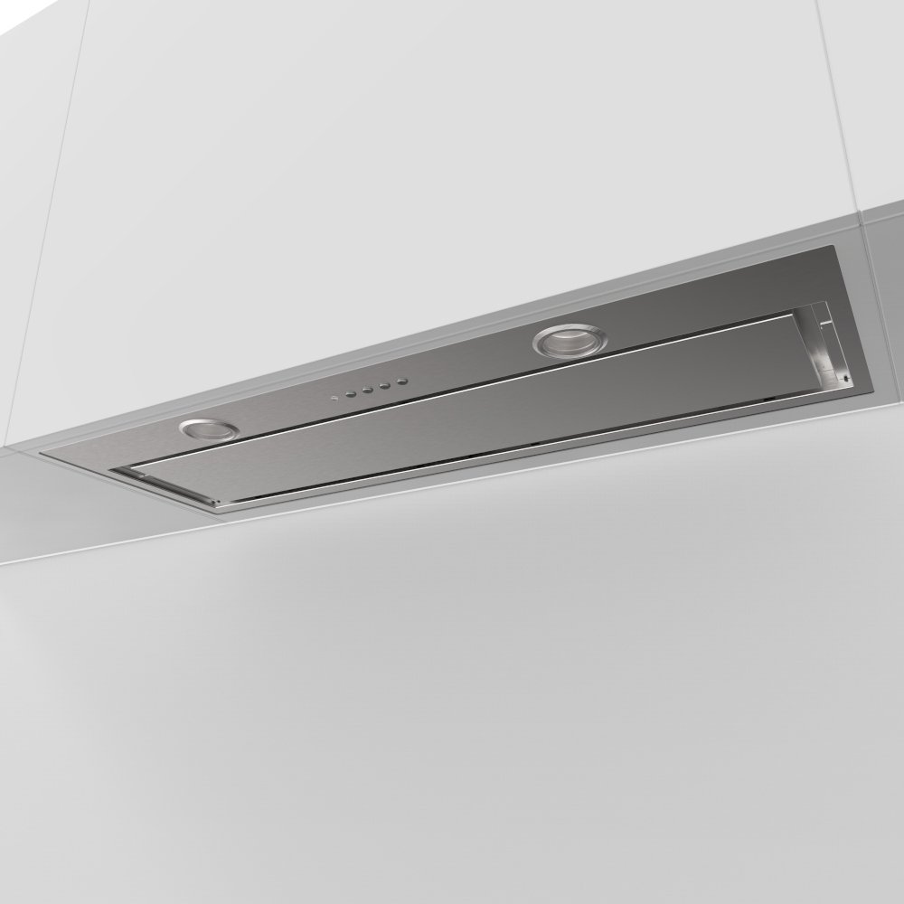 Stoves Sterling 90INT Canopy Cooker Hood, Stainless Steel, B Rated ...