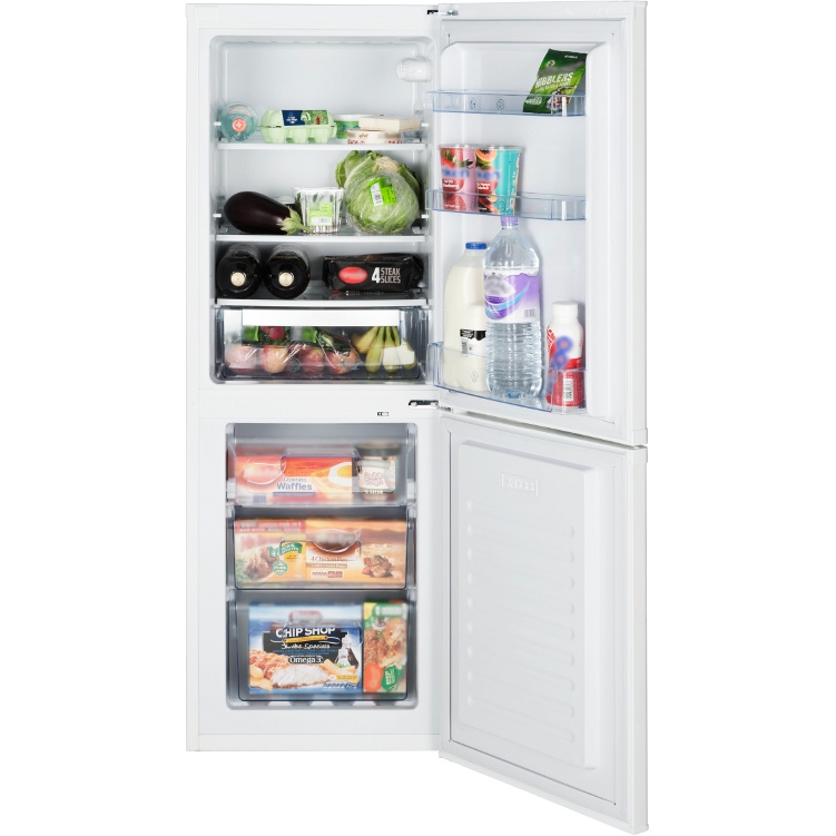 Buy Lec TF55153W White Fridge Freezer (444443056) | Marks Electrical