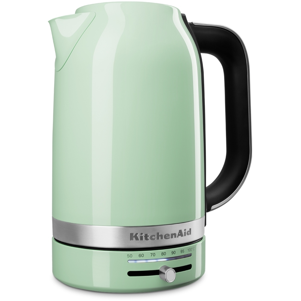 KitchenAid 5KEK1701BPT 1.7 Litre Pistachio Variable Temperature Kettle Marks Electrical