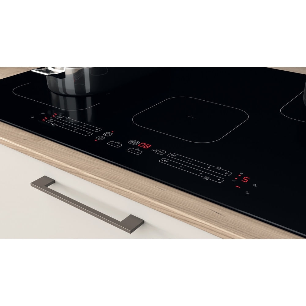 Indesit IB21B77NE 77cm Induction Hob, Black (869991592370) | Marks ...