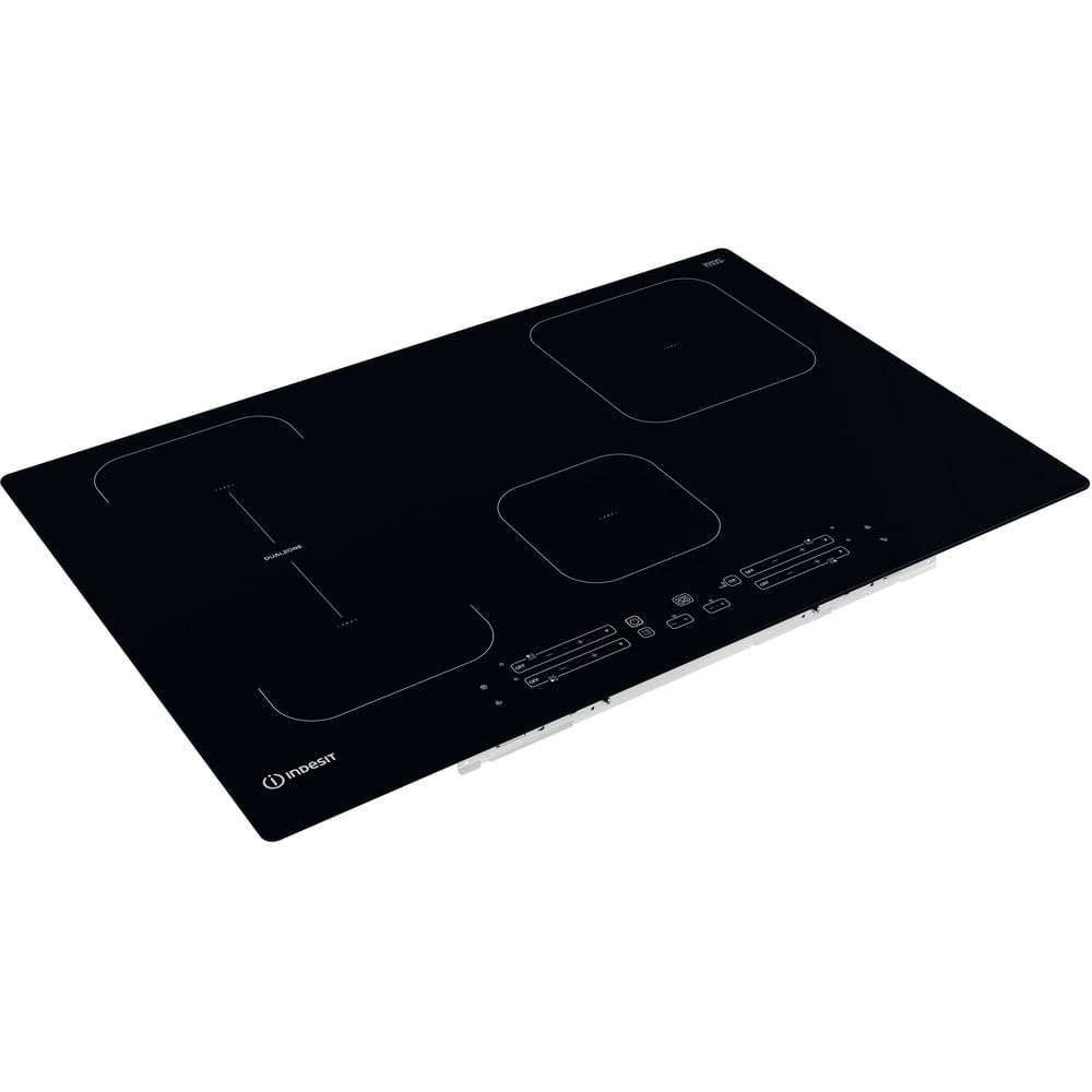 Indesit IB21B77NE 77cm Induction Hob, Black (869991592370) | Marks ...
