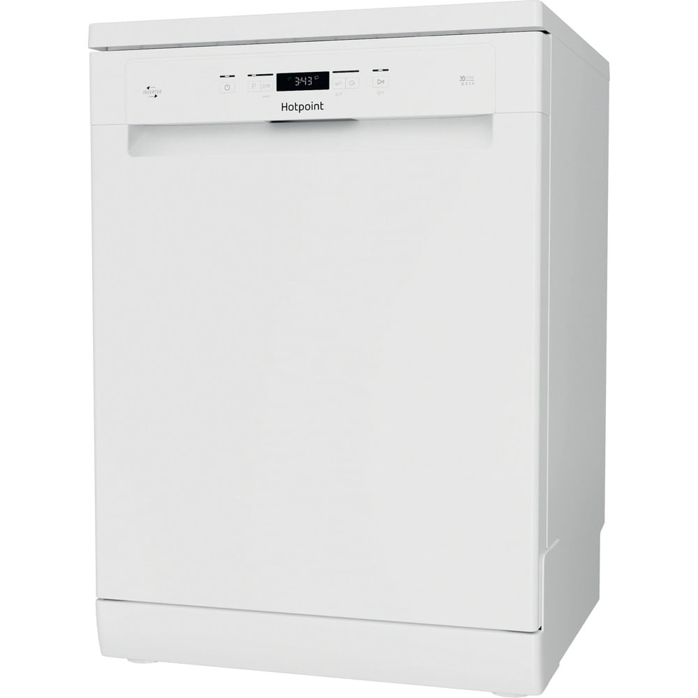 Hotpoint HFC3C26WCUK Dishwasher, 14 Place Settings, White, E Rated ...