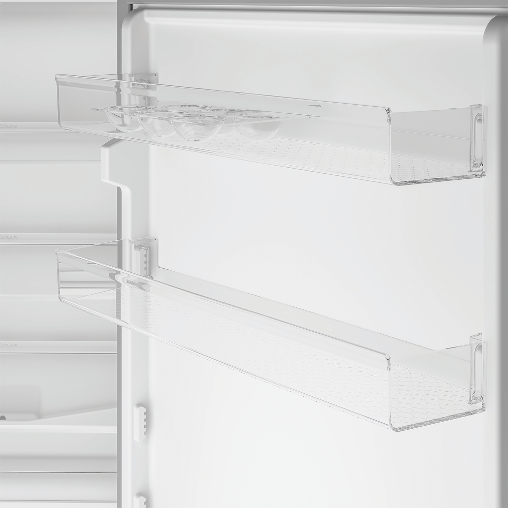 Indesit IKNH 1261 S4UK No Frost Fridge Freezer, 50/50, Silver, E Rated ...