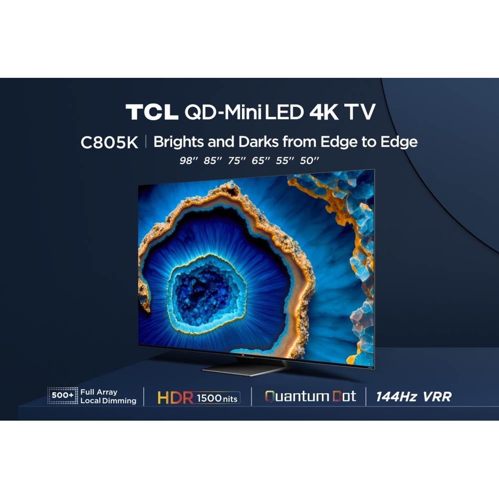 TCL 98C805K C805 98" Smart QLED Mini LED 4K Television, 4K Ultra HD ...