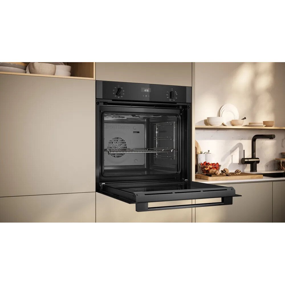Neff B1ACE4AG3B N50 Built-In Electric Single Oven, Graphite Grey, A+ ...