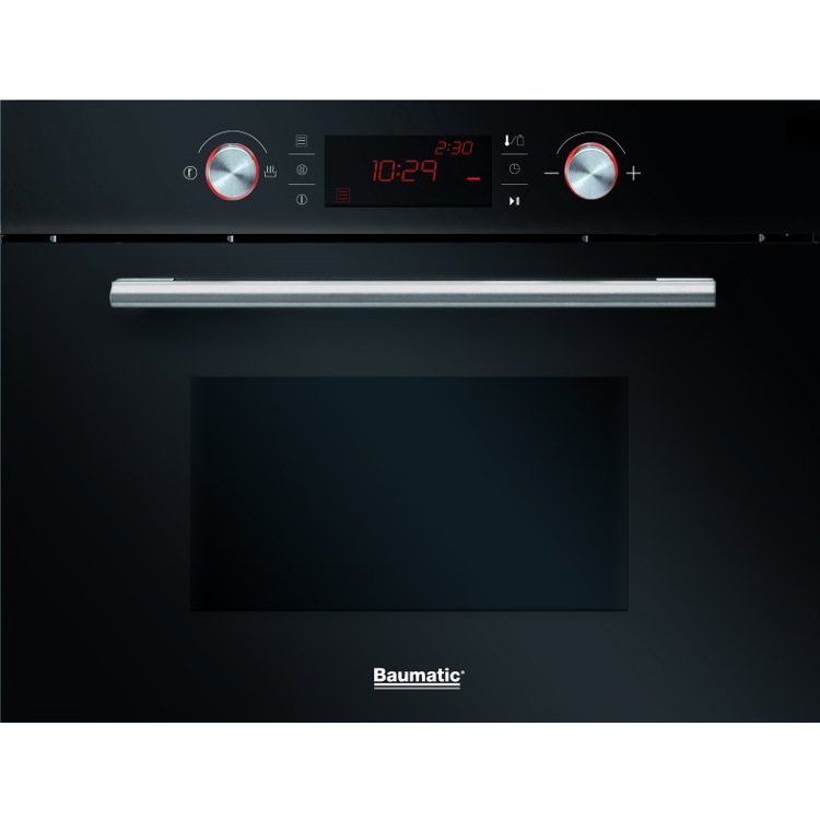 Buy Baumatic BMC460BGL Built In Combination Microwave - Black | Marks ...