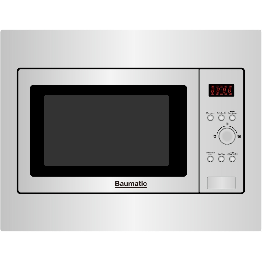 Buy Baumatic BMIC4625M Built In Combination Microwave - Stainless Steel ...