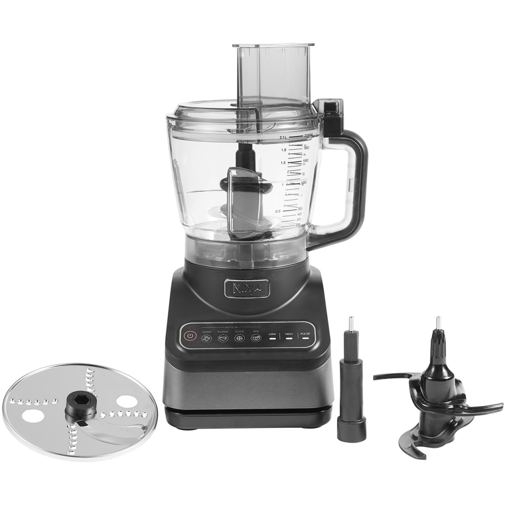 Ninja BN650UK Food Processor with Auto-iQ, Grey | Marks Electrical