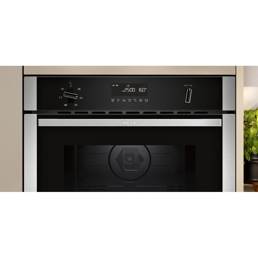 Neff C1AMG84N1B N50 Built-In Combination Microwave Oven, Stainless ...