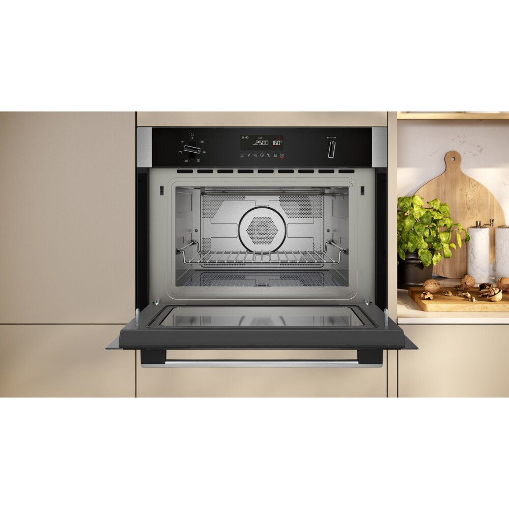 Neff C1AMG84N1B N50 Built-In Combination Microwave Oven, Stainless ...