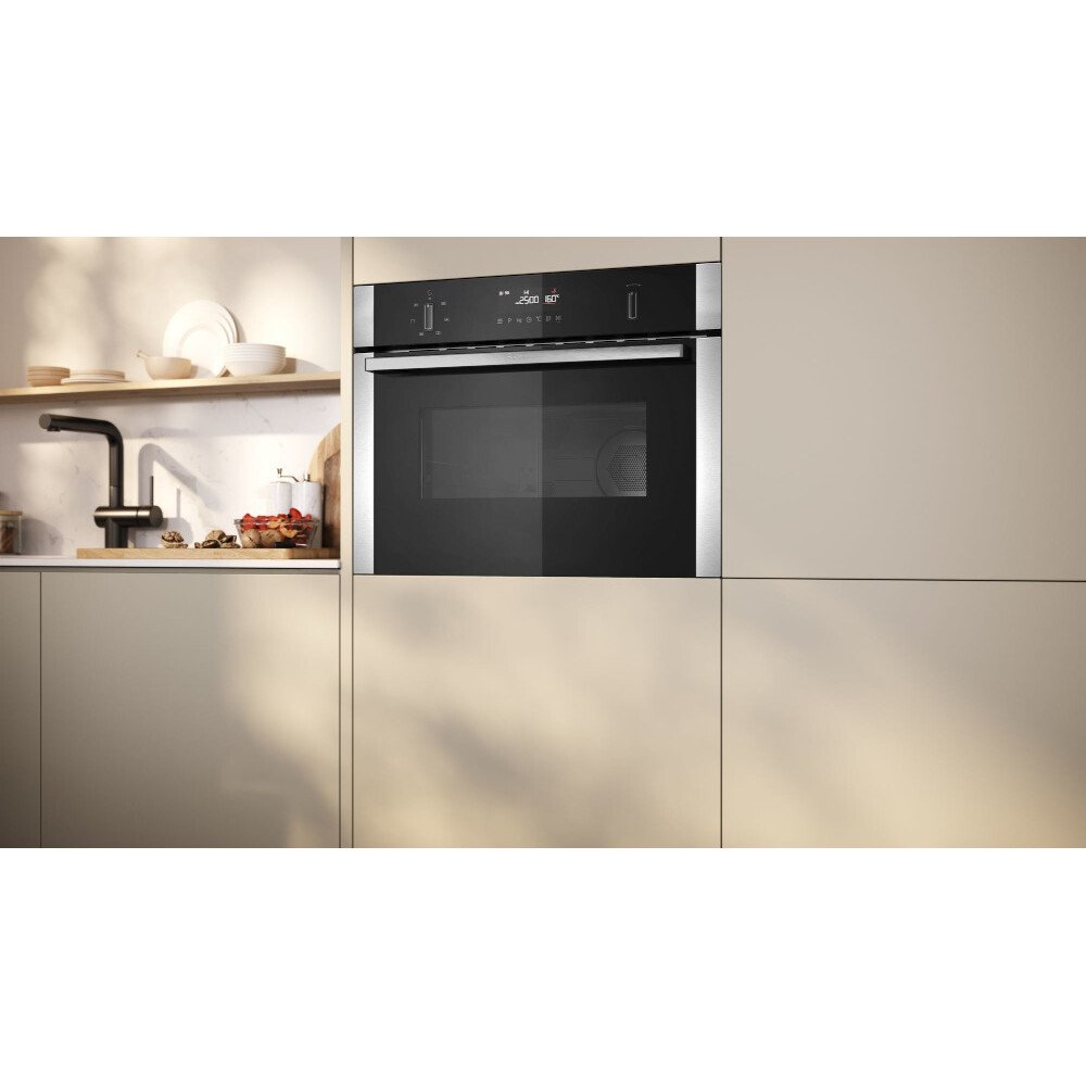 Neff C1AMG84N1B N50 Built-In Combination Microwave Oven, Stainless ...