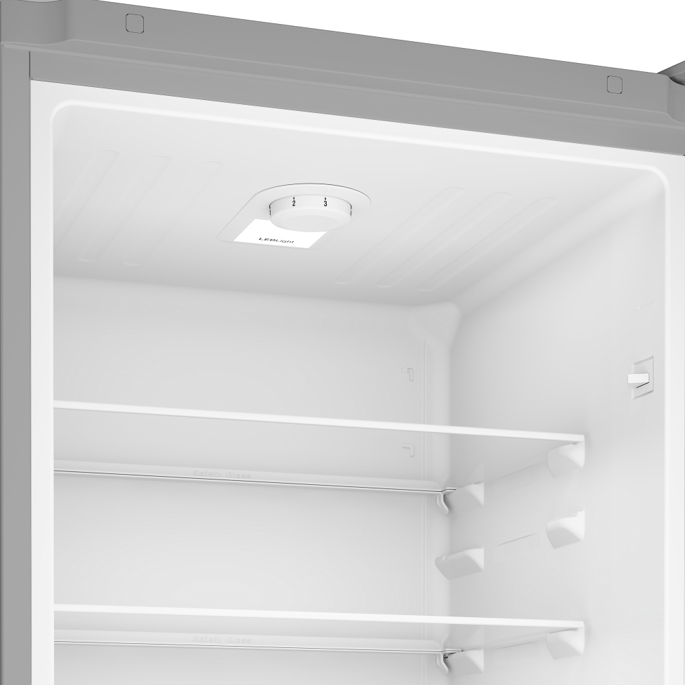 Beko CFG4582DS Frost Free Fridge Freezer, 50/50, Silver, E Rated ...