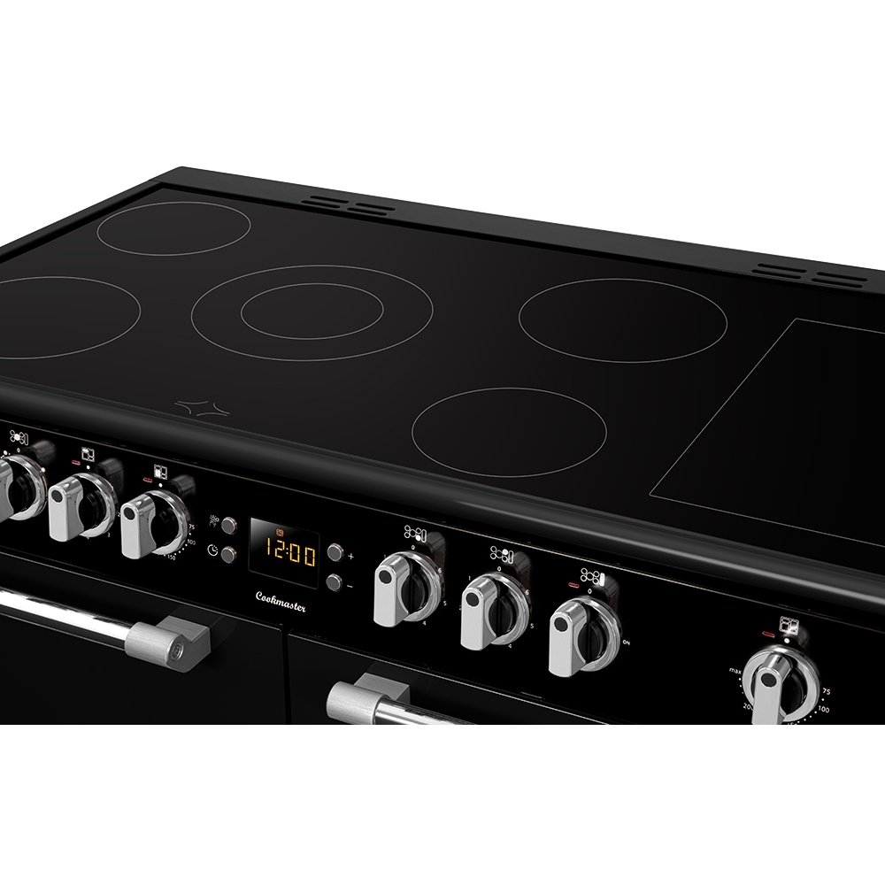 Leisure CK100C210K Cookmaster 100cm Ceramic Range Cooker, Black, A ...