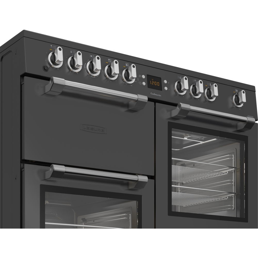 Leisure CK100C210T Cookmaster 100cm Ceramic Range Cooker, Grey, A Rated ...
