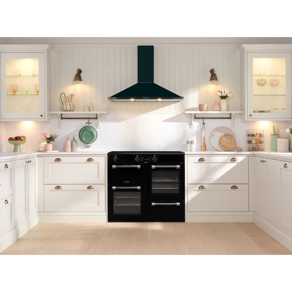 Leisure CK100D210K Cookmaster 100cm Induction Range Cooker, Black, A ...