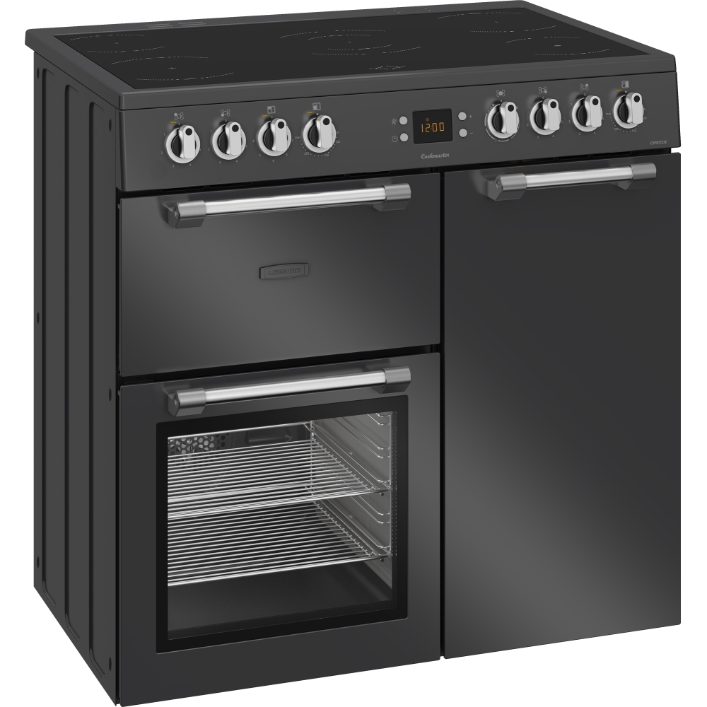 Leisure CK90C230T Cookmaster 90cm Ceramic Range Cooker, Grey, A Rated ...