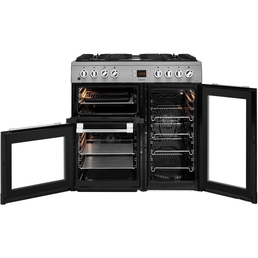 Leisure CK90F530X Cookmaster 90cm Dual Fuel Range Cooker, Stainless ...