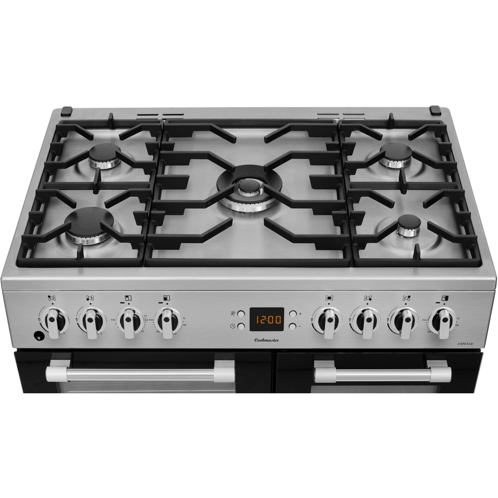 Leisure CK90F530X Cookmaster 90cm Dual Fuel Range Cooker, Stainless ...