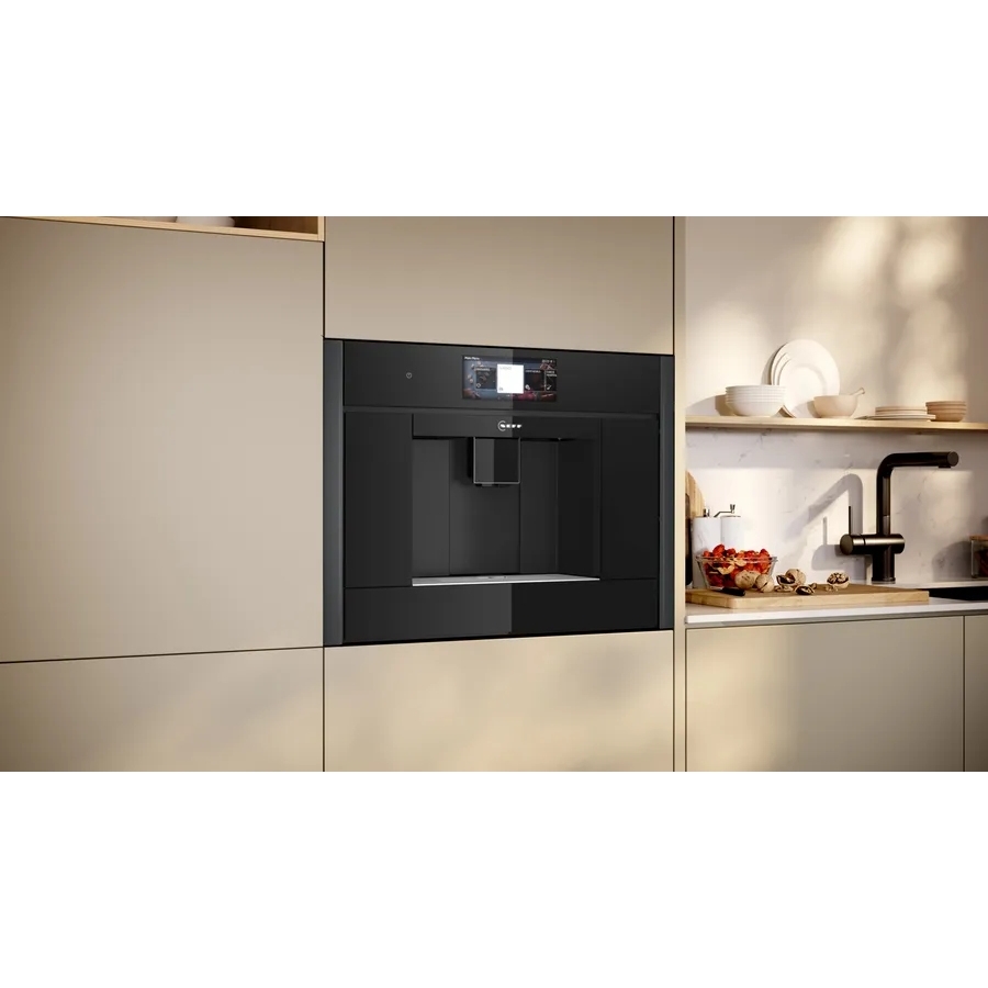 Neff CL4TT11G0 N90 Built-In Coffee Machine, Grey | Marks Electrical