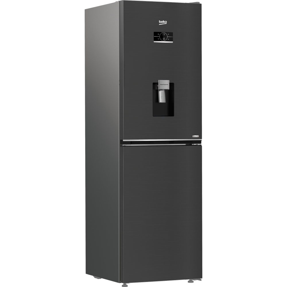 Beko CNG5692DVPZ Frost Free Fridge Freezer, 50/50, Black, D Rated ...