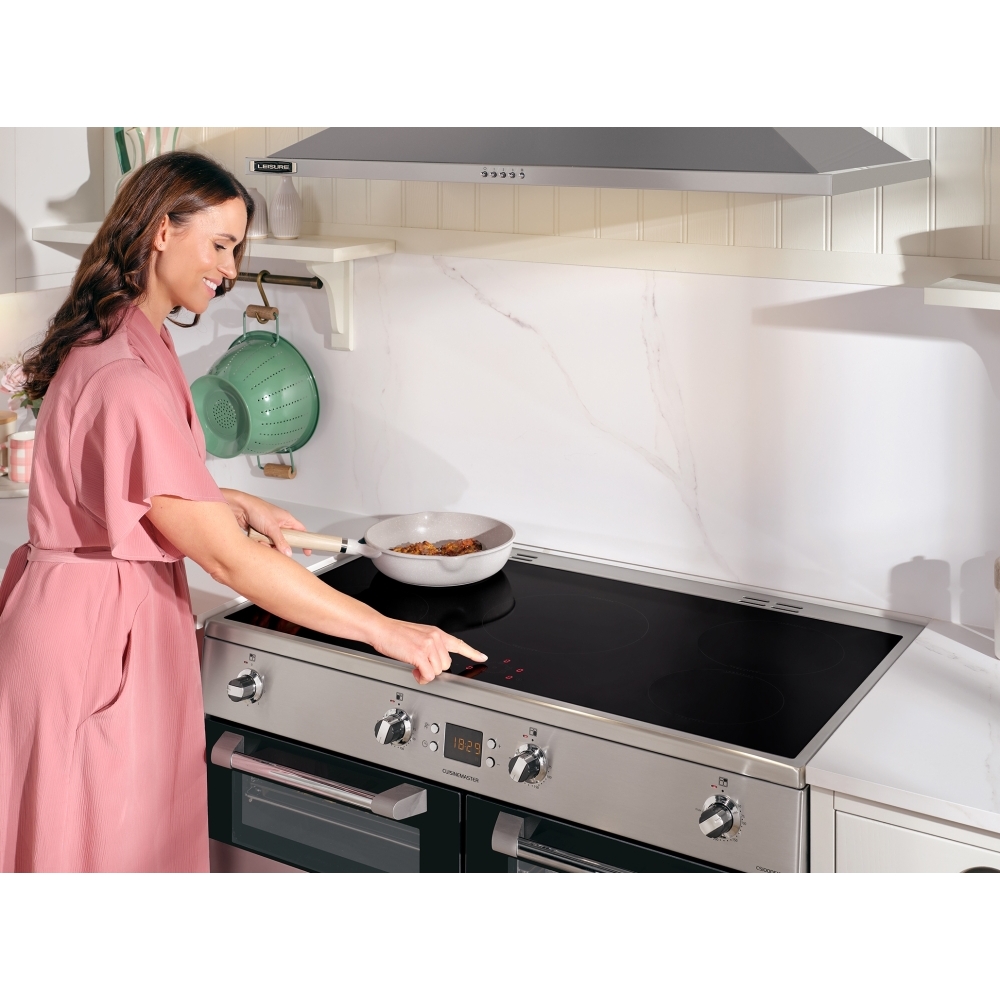 Leisure CS100D510X Cuisinemaster 100cm Induction Range Cooker ...