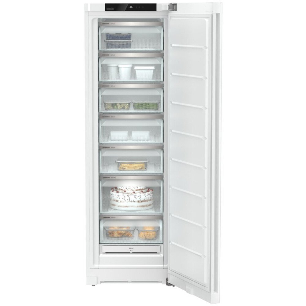 Liebherr FNe5207 No Frost Tall Freezer, White, E Rated | Marks Electrical