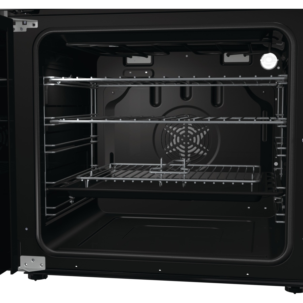 Hisense HDE3211BXUK Ceramic Electric Cooker with Double Oven, Stainless ...