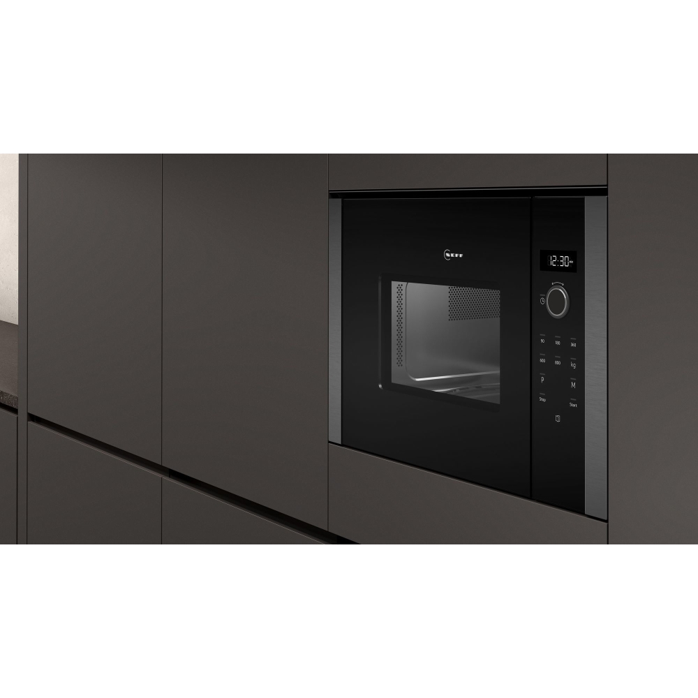 Neff HLAWD23G0B N50 Built-In Microwave, Graphite Grey | Marks Electrical