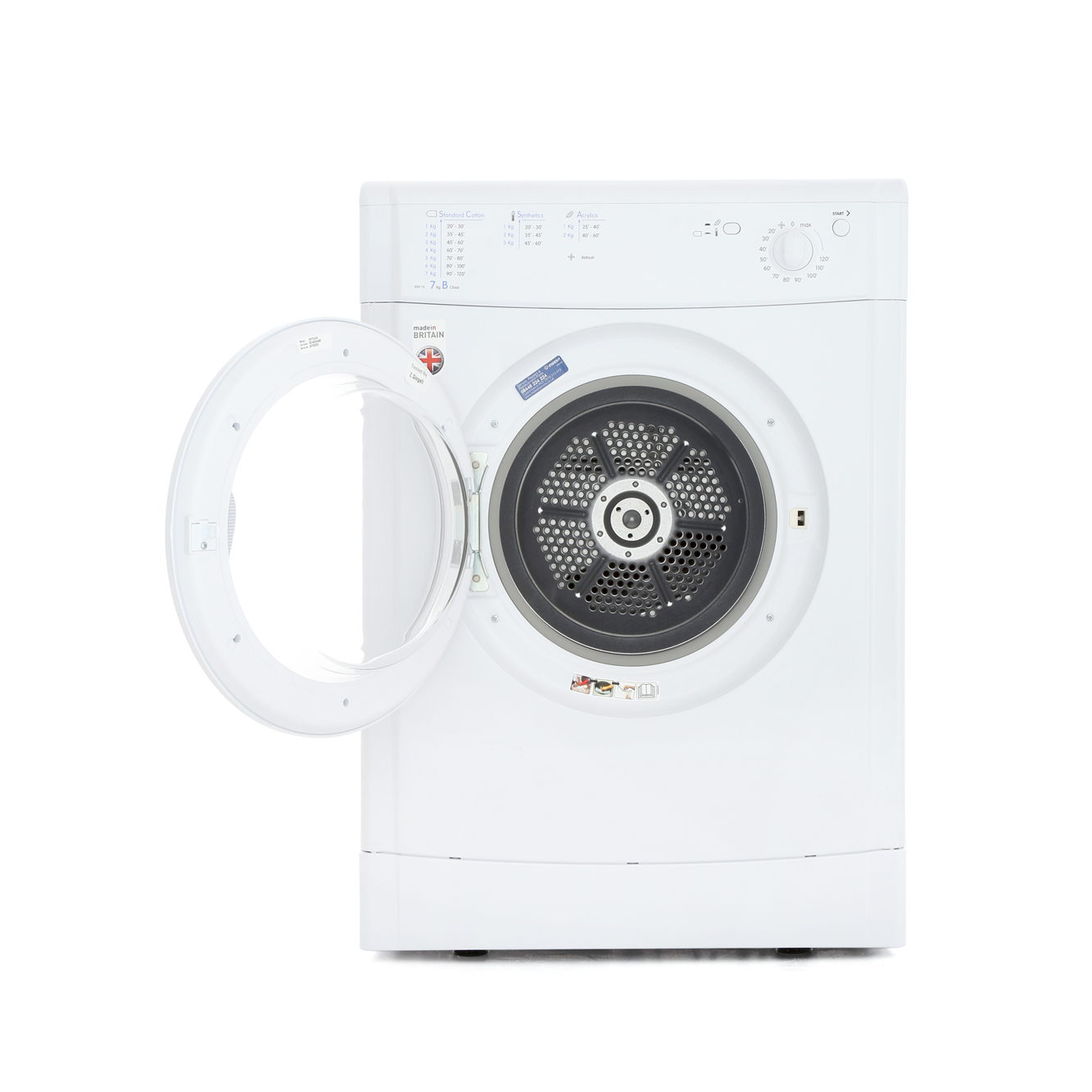 Buy Indesit IDV 75 (UK) Vented Dryer (IDV75) - White | Marks Electrical