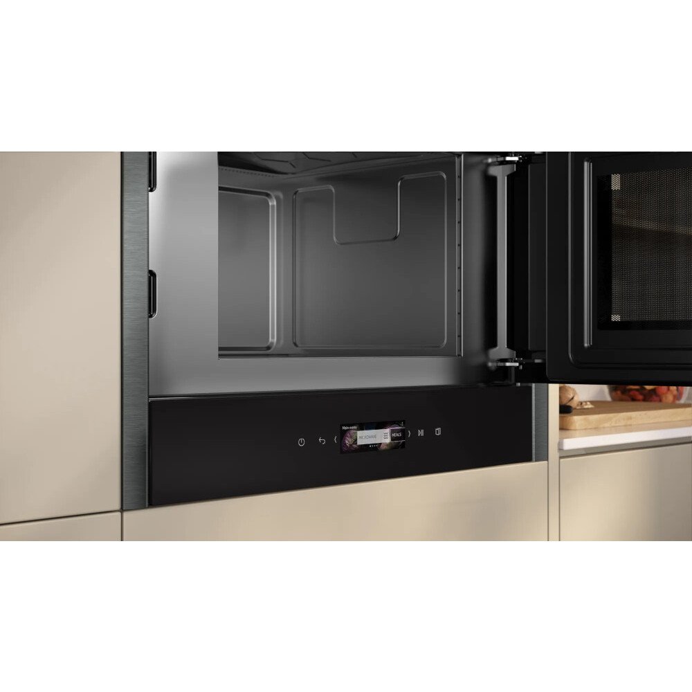 Neff NR4WR21G1B N70 Built-In Microwave, Graphite Grey | Marks Electrical