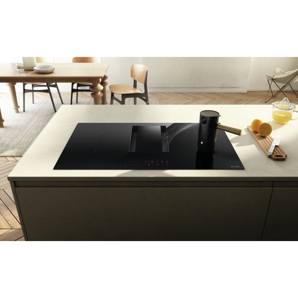 Elica NT-ALPHA-BA 78cm Vented Induction Hob, Ducted/Recirculating ...