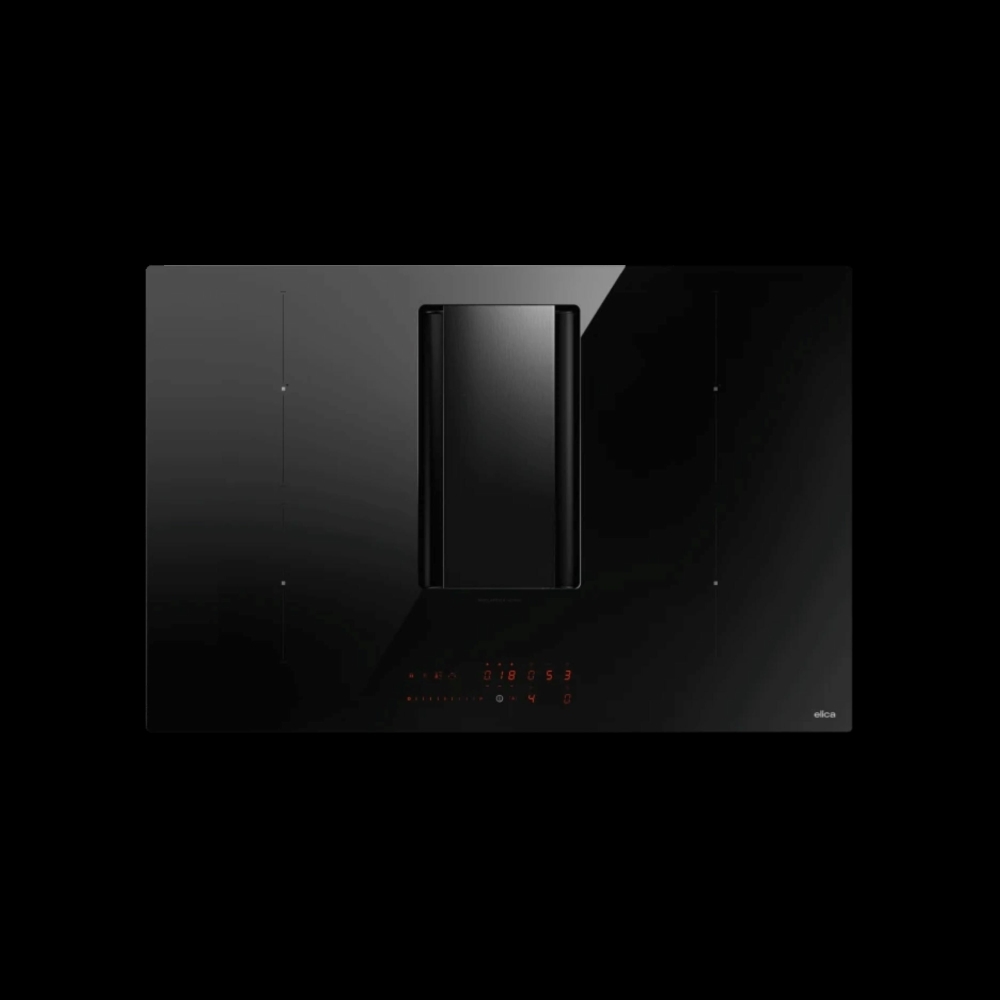 Elica NT-ALPHA-BA 78cm Vented Induction Hob, Ducted/Recirculating ...