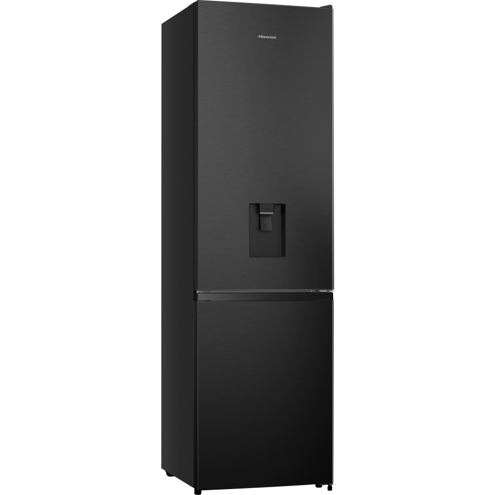Hisense RB435N4WFE Total No Frost Fridge Freezer, 70/30, Black, E Rated ...