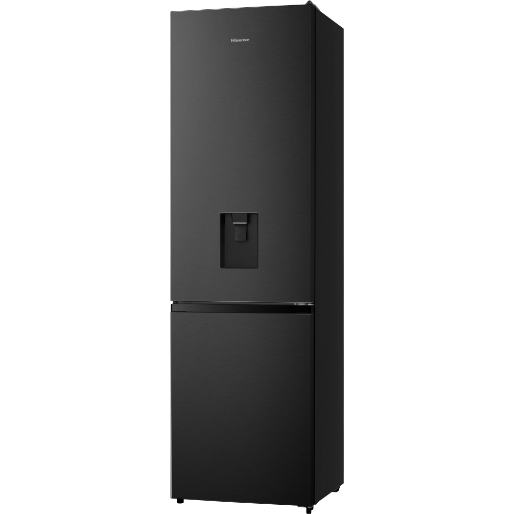 Hisense RB435N4WFE Total No Frost Fridge Freezer, 70/30, Black, E Rated ...