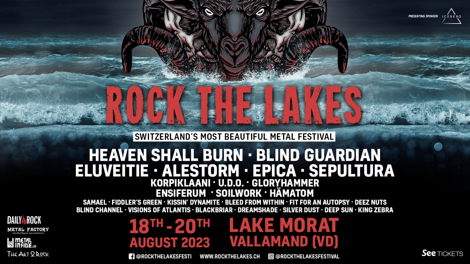 Rock the Lakes - Freitag 18 August - Fr. 18.08.2023 - Vallamand ...
