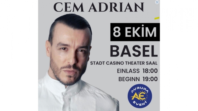 Cem Adrian - So. 08.10.2023 - Basel | Tickets | starticket.ch