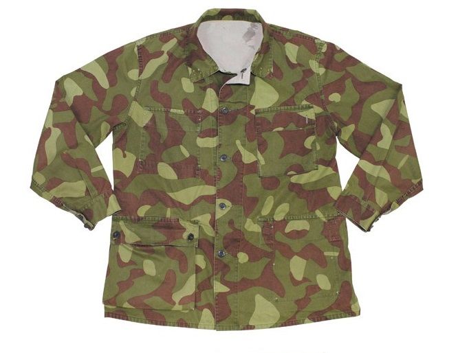 Finnish Army Reversable Camo / White Jacket M62