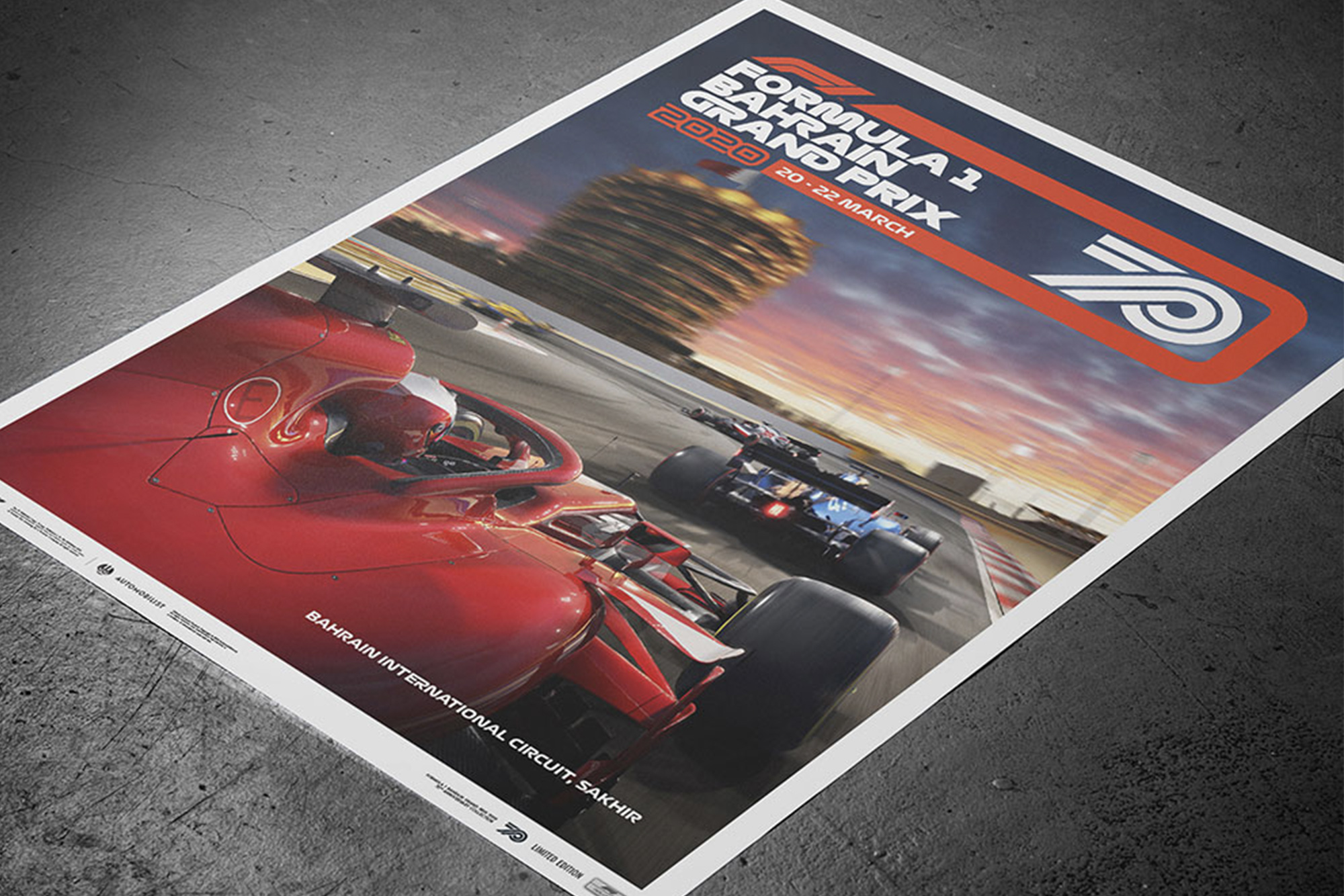 Formula 1 to offer limited edition posters for 70th anniversary ...