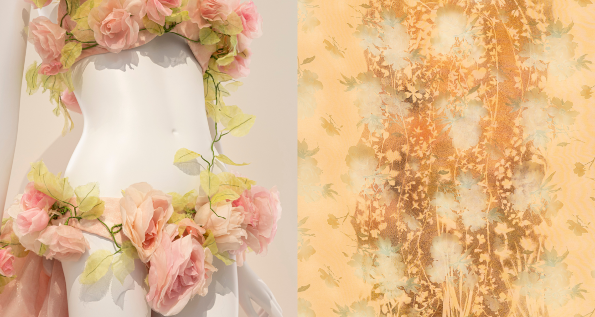 First conversation about The Flowers of Yves Saint Laurent exhibition ...