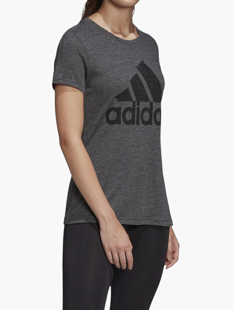 MyRunway | Shop adidas Performance Black Melange Must Haves Winners Tee ...