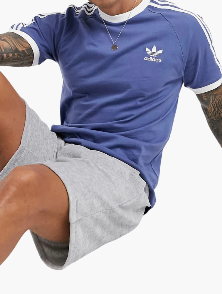 MyRunway | Shop adidas Crew Blue Adicolour Classics 3 Stripes Tee for ...