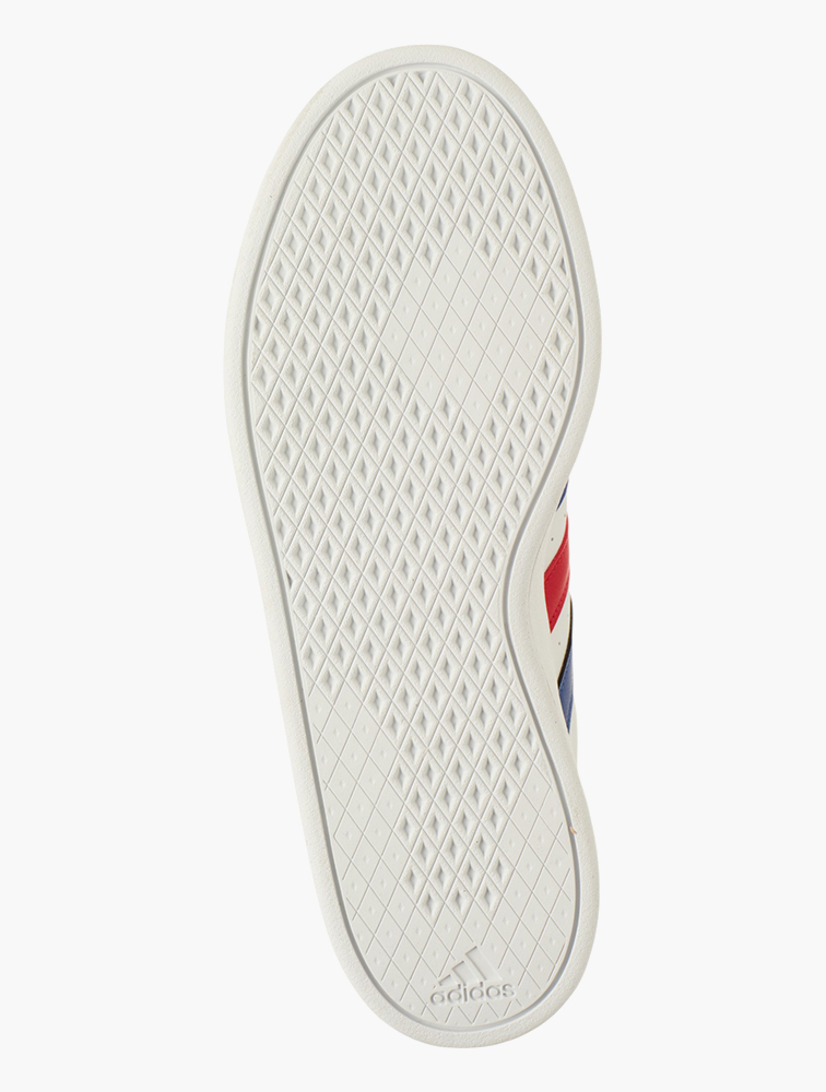 MyRunway | Shop adidas White Blue & Red Breaknet 2.0 Sneaker for Men ...