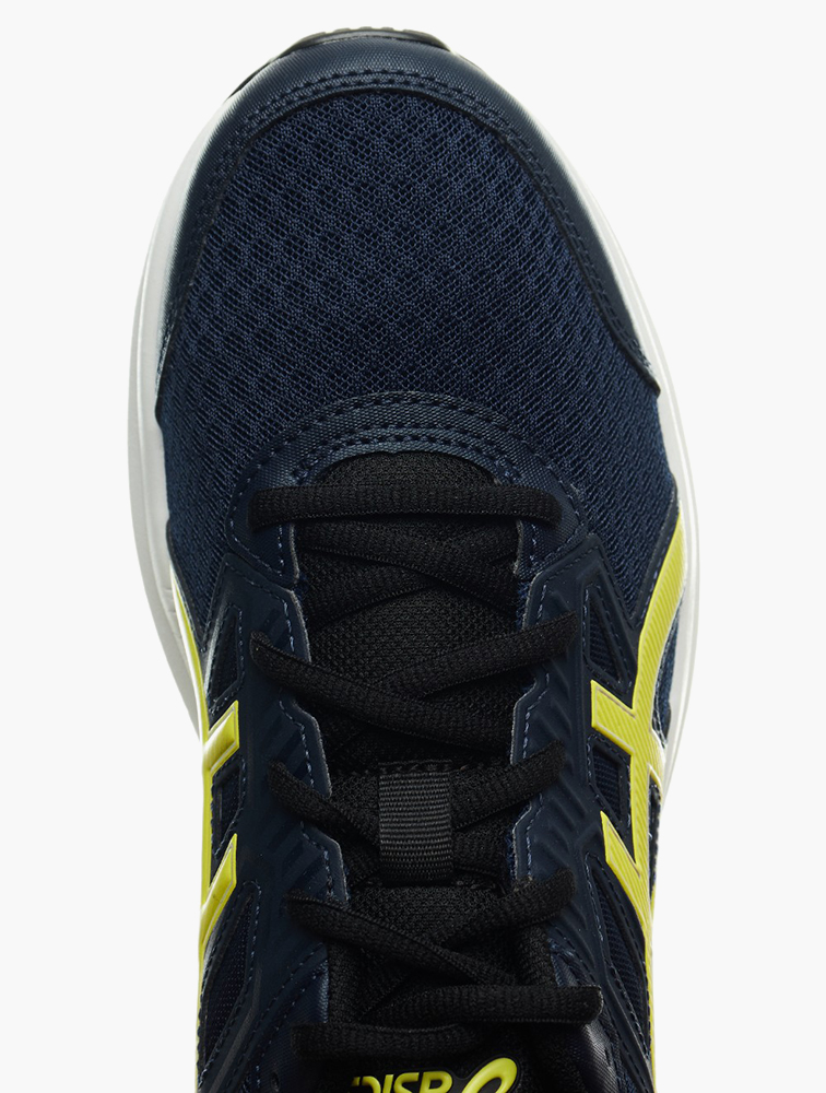 MyRunway | Shop Asics Midnight & Yellow Jolt 3 Gs Trainers for Men from ...