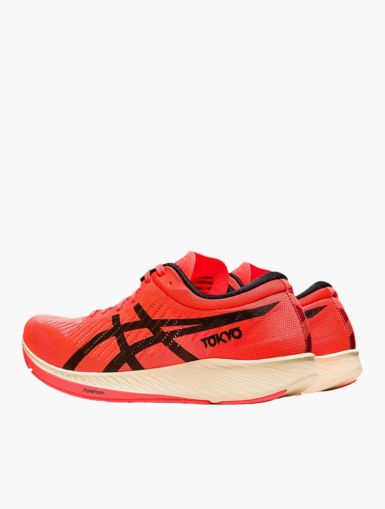 MyRunway | Shop Asics Sunrise Red & Black Metaracer Tokyo Trainers for ...