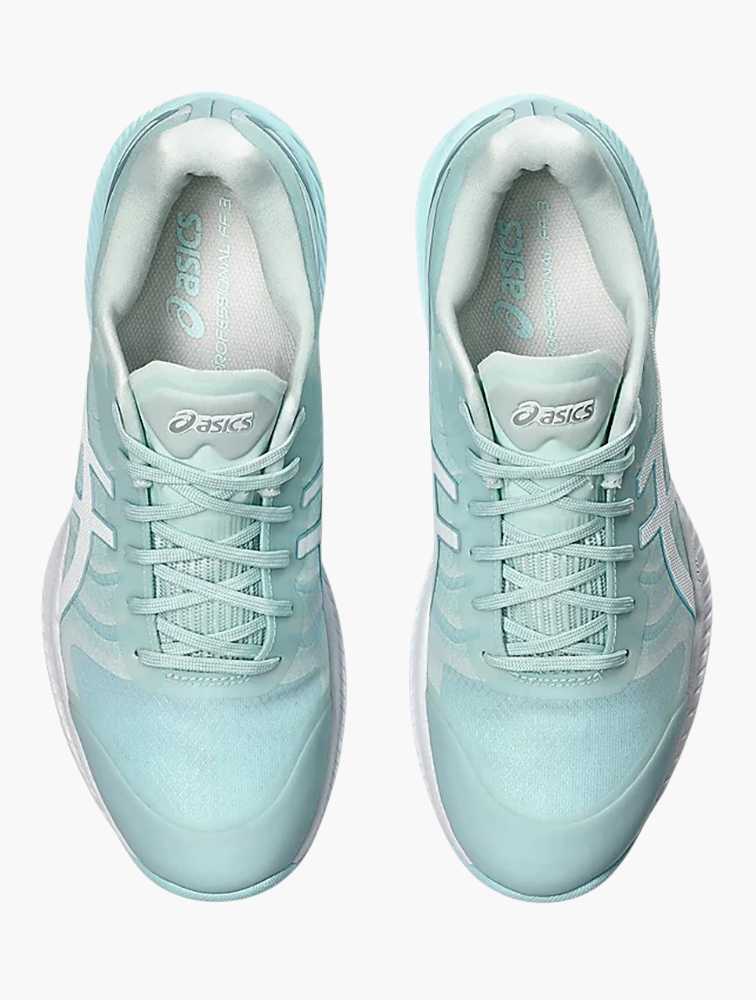 MyRunway | Shop Asics Aquamarine & White Netburner Professional Ff 3 ...
