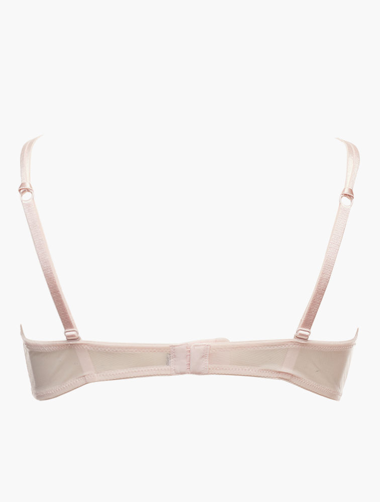 MyRunway | Shop ASOS Pink Embroidered Adjustable Strap Bra for Women ...